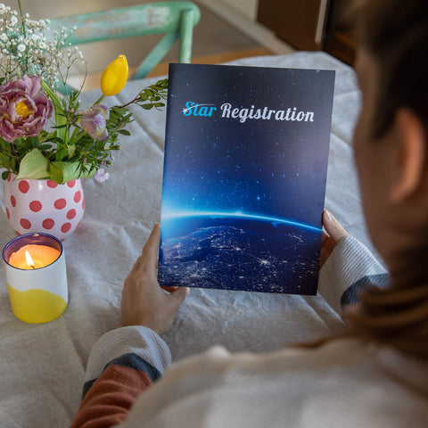 Name a Star with a personalized Star Certificate as Gift