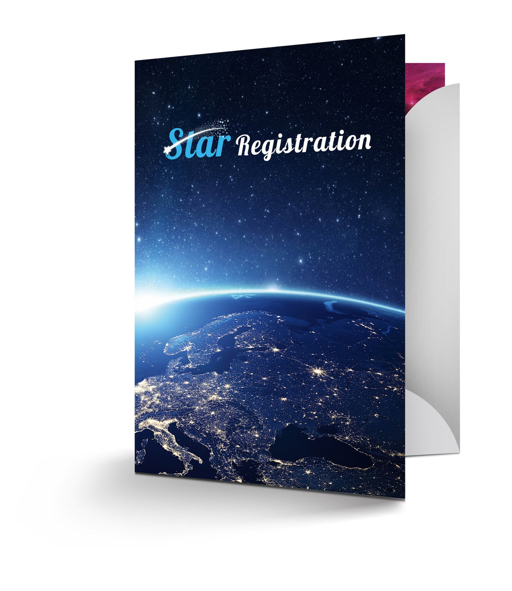 Star Registration Gift Card - Name a Star
